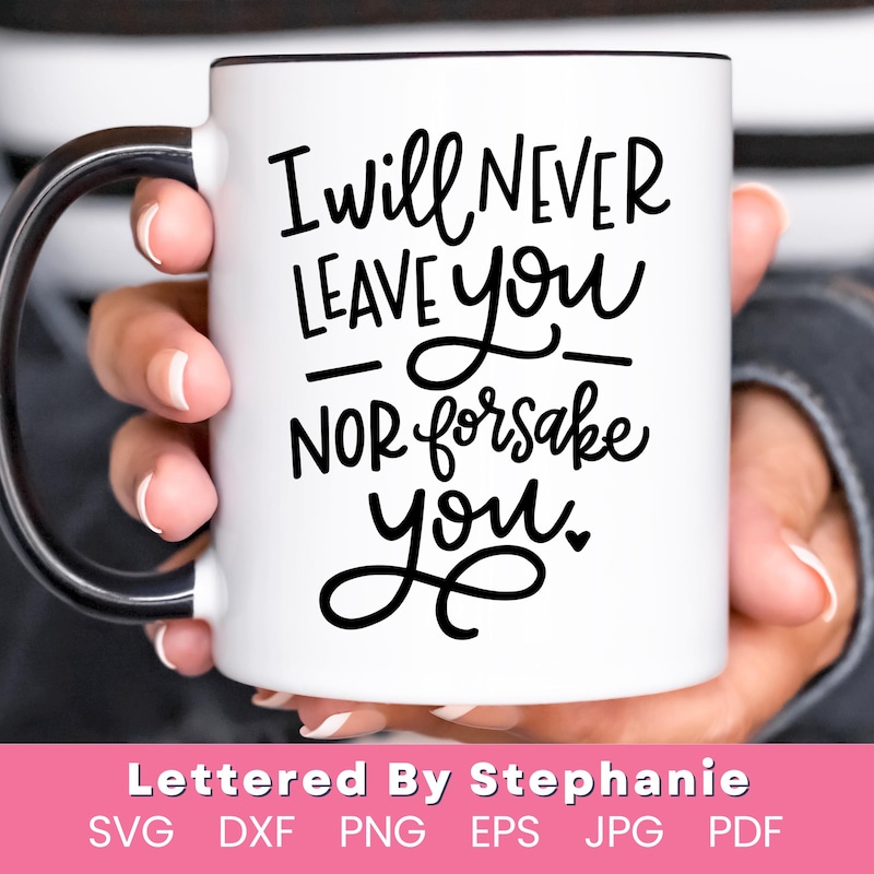 I Will Never Leave - Etsy