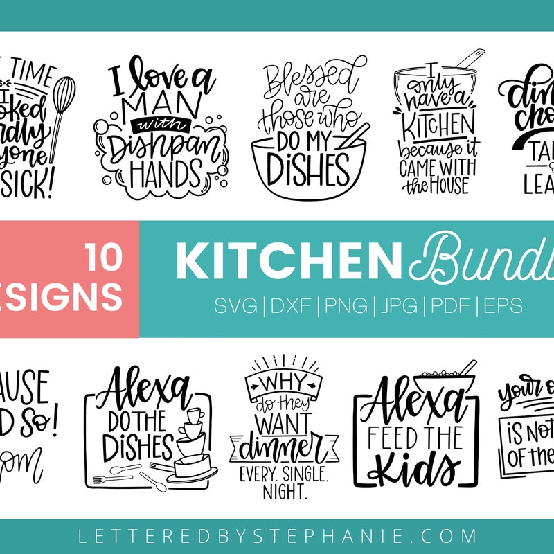 Kitchen Sayings Svg - Etsy