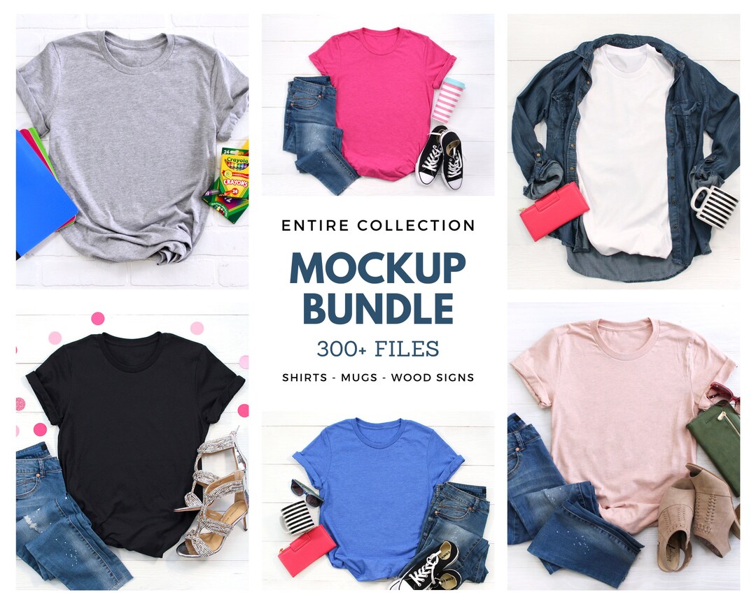 Mockup Photo Bundle Entire Collection, Over 300 Images of Mock Ups ...