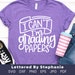 Funny Teacher Quote, Busy Teacher Svg, Teacher Jokes, I Can't I'm ...