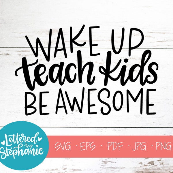 Wake up Be Awesome - Etsy