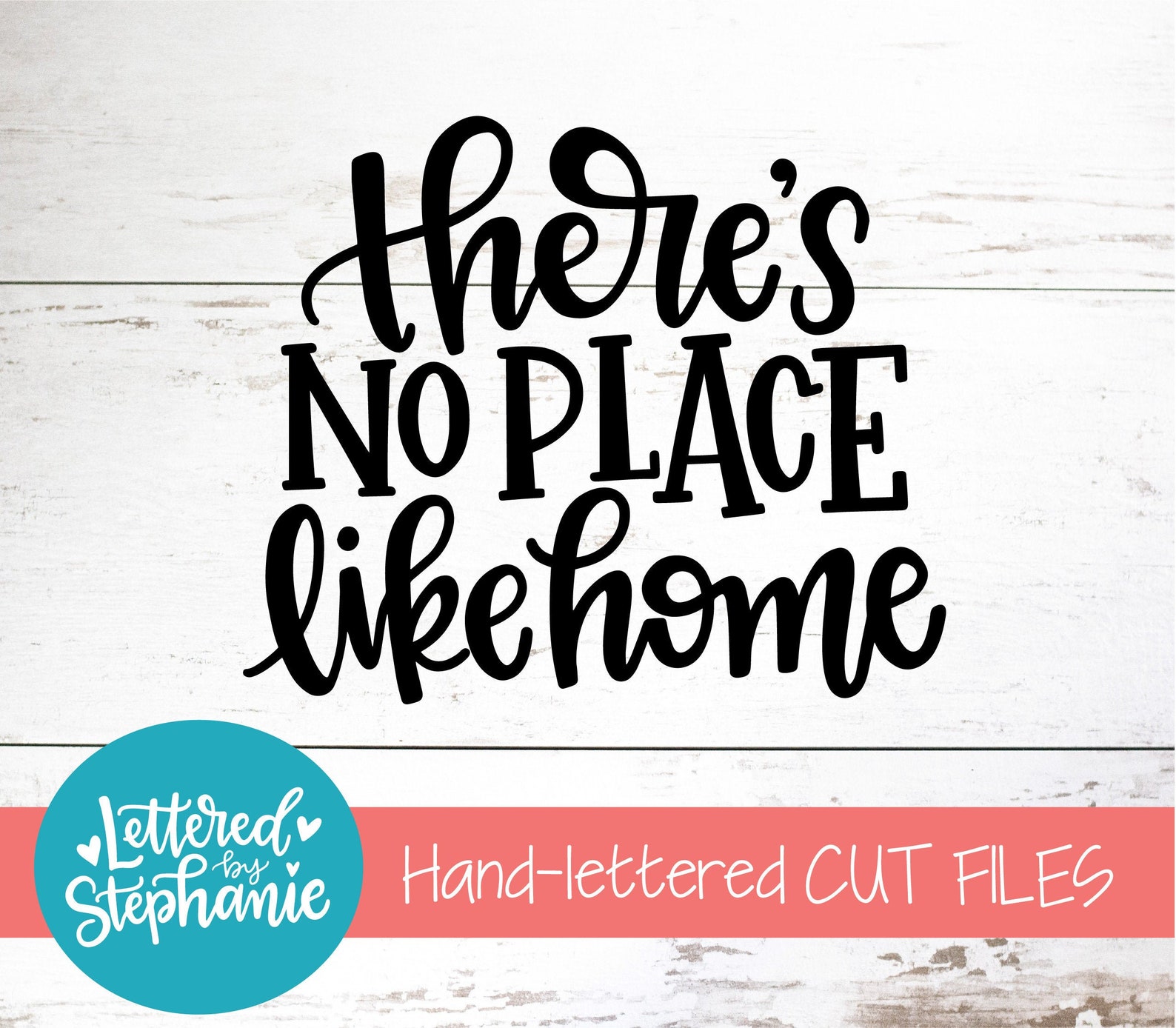 There's No Place Like Home SVG Cut File Digital File | Etsy