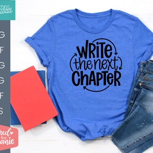 Write the Next Chapter SVG Cut File, Creativity Quote Svg, Art or Craft ...