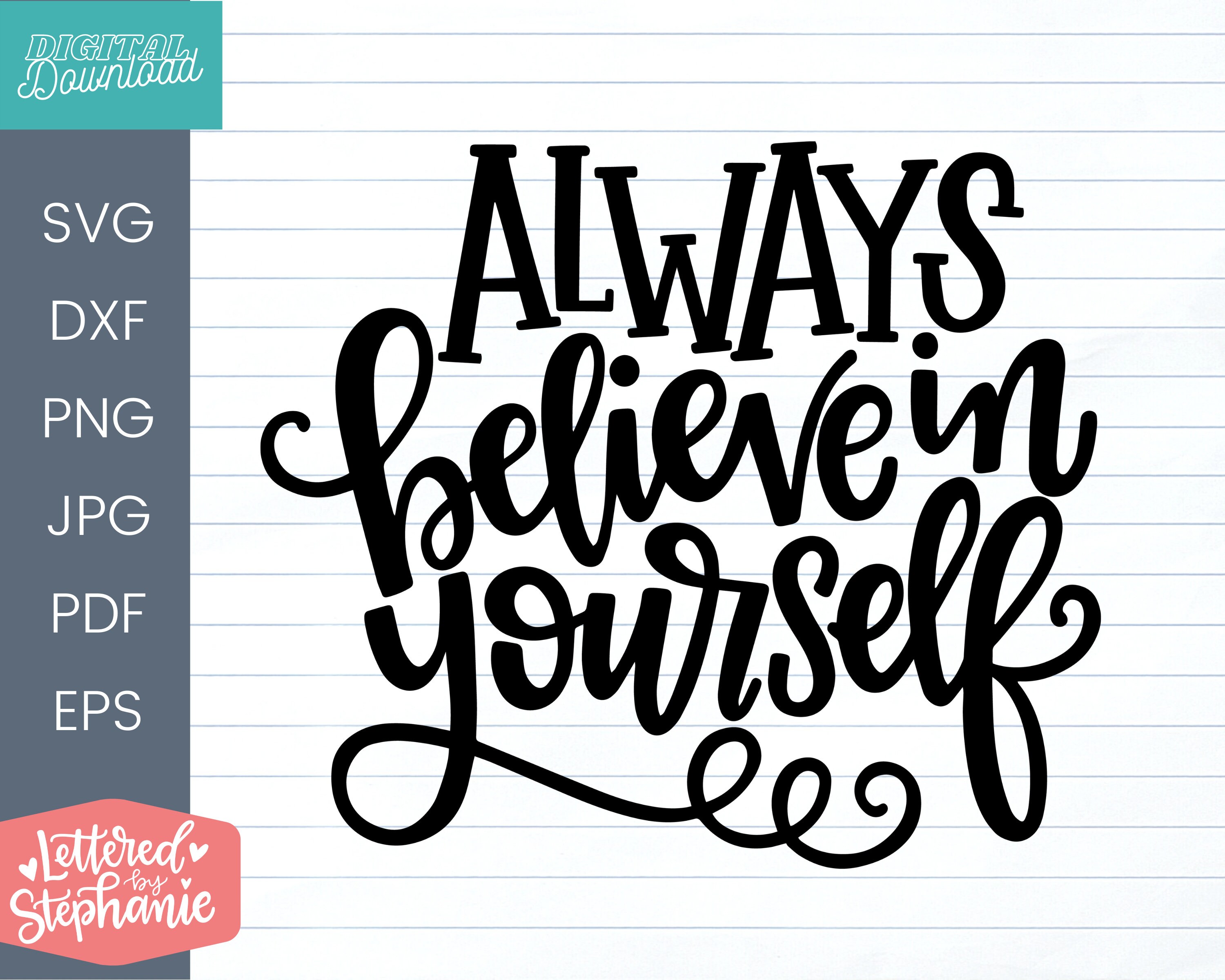 Craft Supplies & Tools motivation quote SVG cutting file baby ...