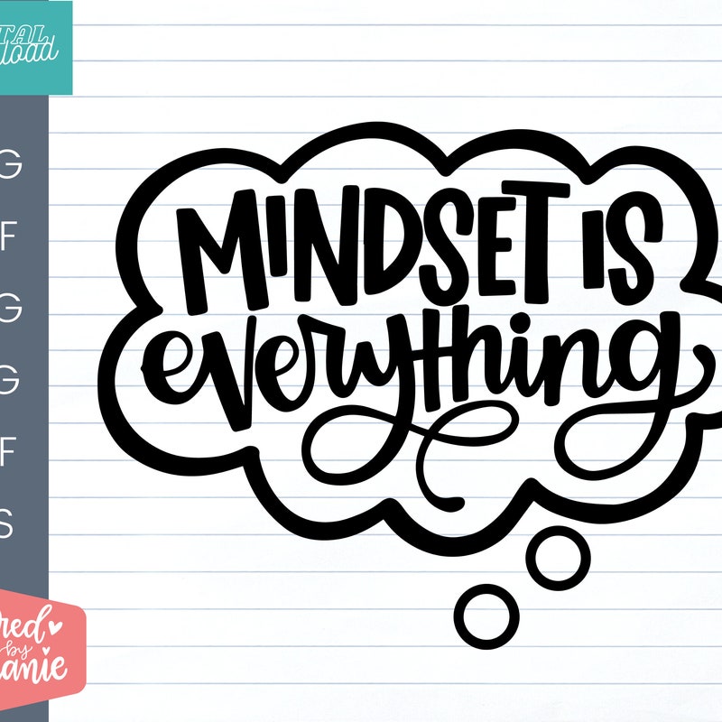 Mindset is Everything Svg - Etsy