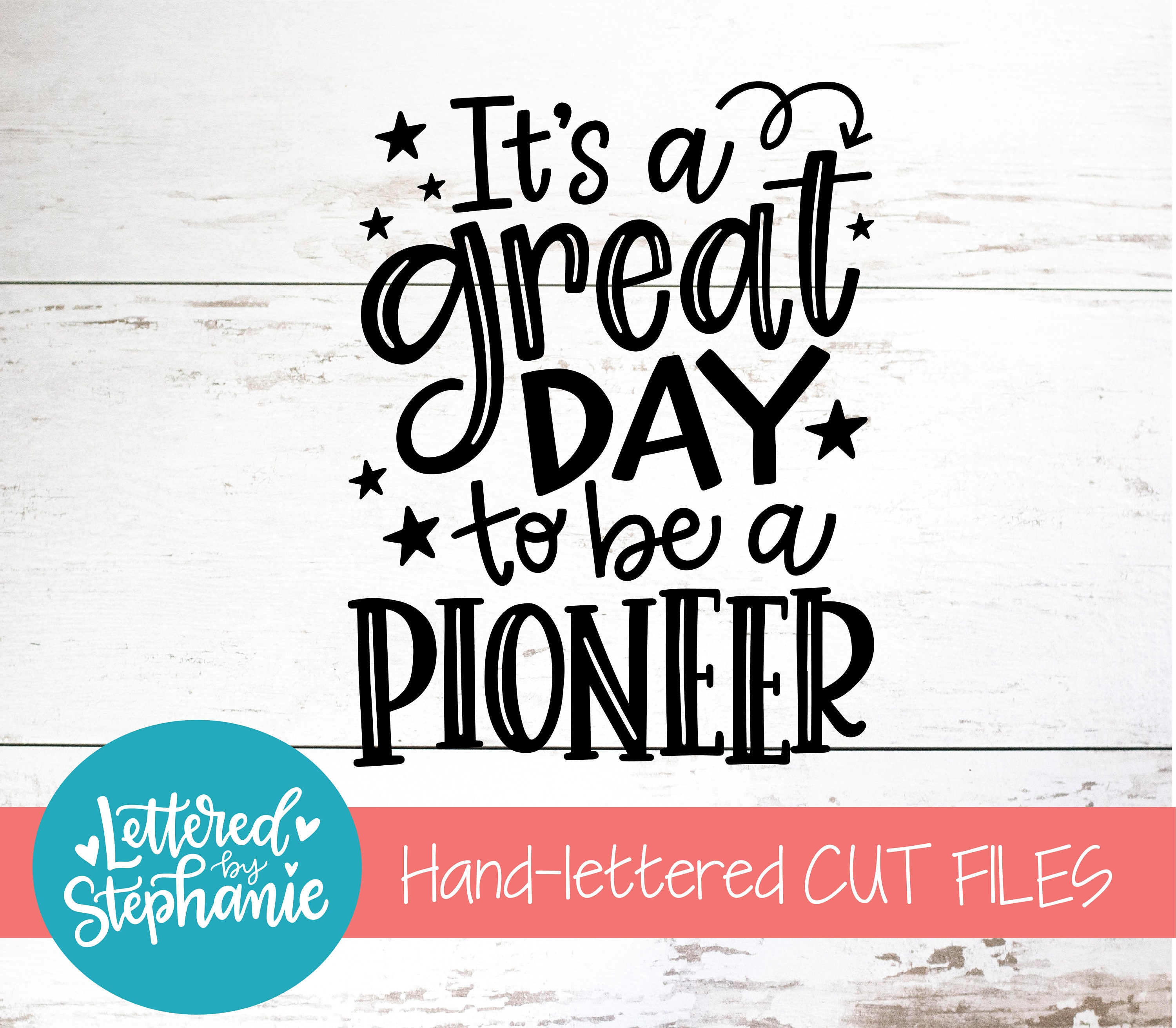 It's a great day to be an Pioneer SVG Cut File digital | Etsy