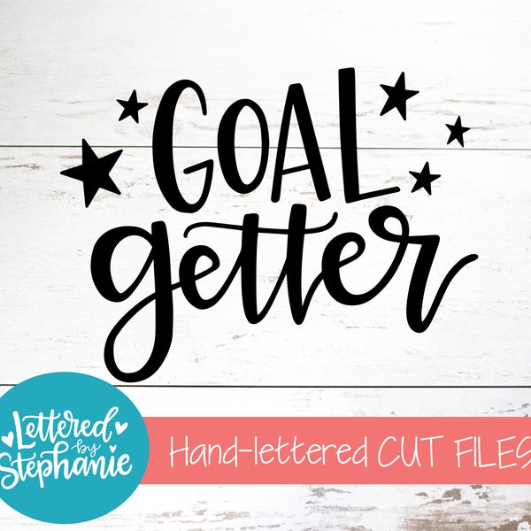 Goal Getter Svg - Etsy