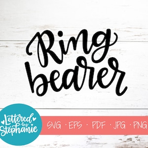 Ring Bearer, SVG Cut File, Digital File, Svg, Engagement, Wedding Svg ...
