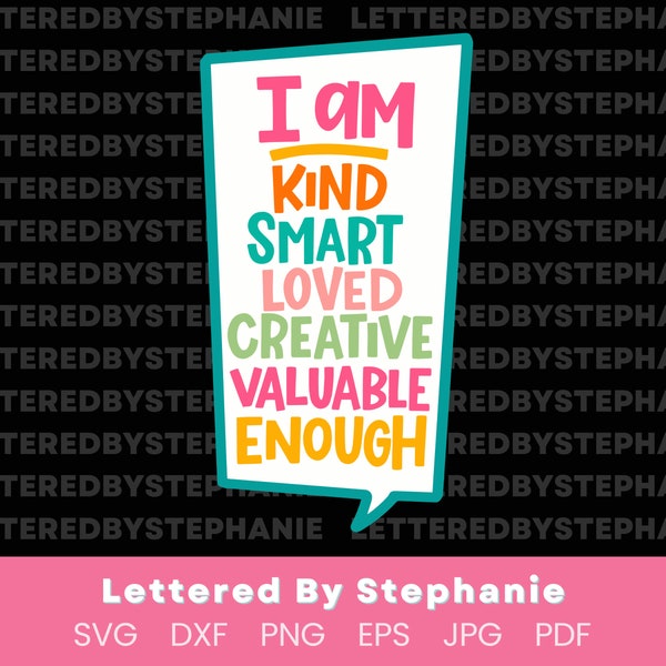 I Am Smart Svg - Etsy