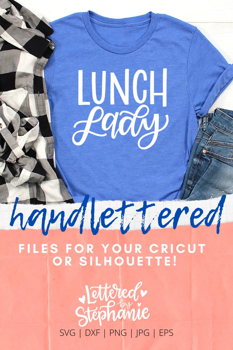 Lunch Lady SVG Cut File DXF File Teacher SVG Stay at Home - Etsy