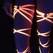 Freya's Leg Wraps Garter Neon Orange Gartinis Rave Outfits Clubwear ...