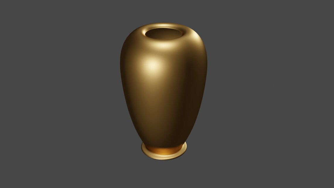 Contemporary flower vase STL printing file flower vase | Etsy