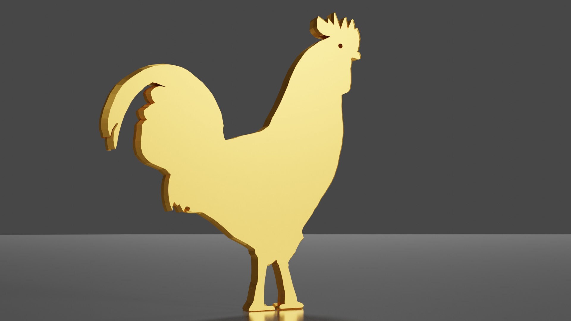 STL Printing File Rooster cockerel kitchen sign Garden | Etsy