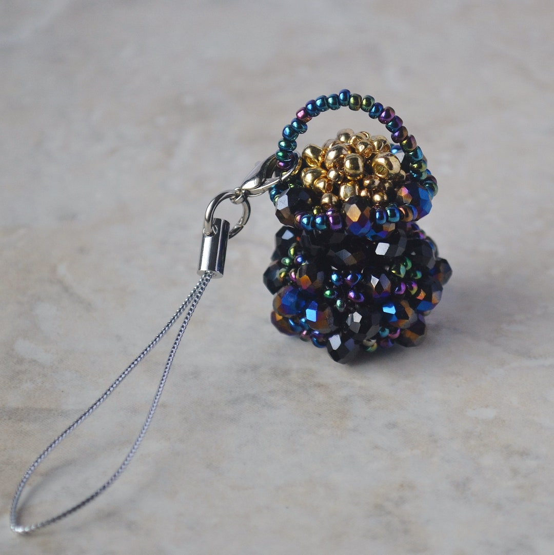 A Pot of Gold, Beaded Mini Pot, Bead Weaved Accessory for Pendant ...
