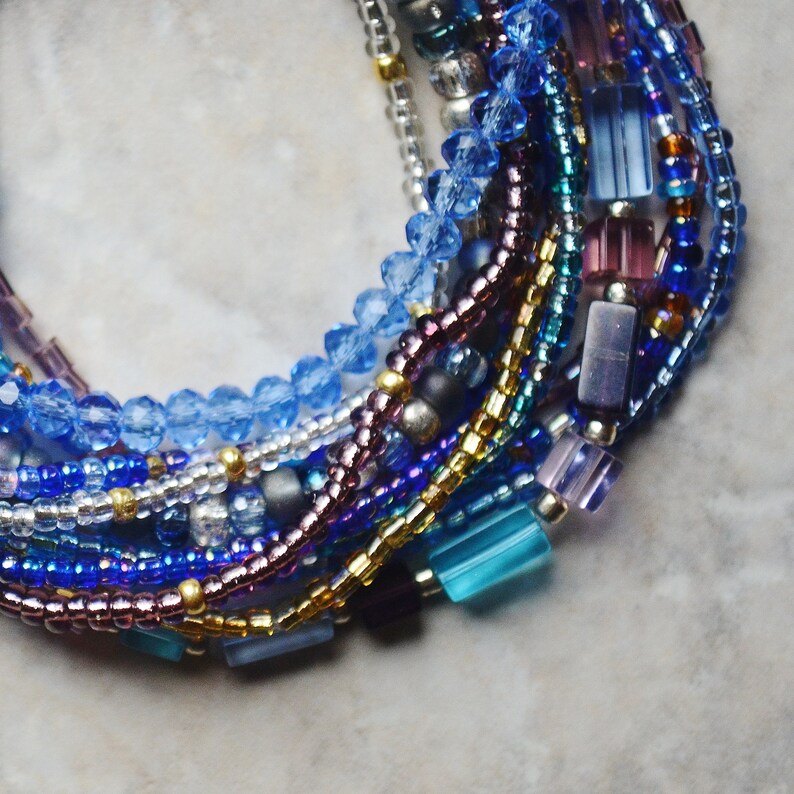 Stretch Bracelets Elastic Beaded Bracelet Set 12 Seed Beads - Etsy