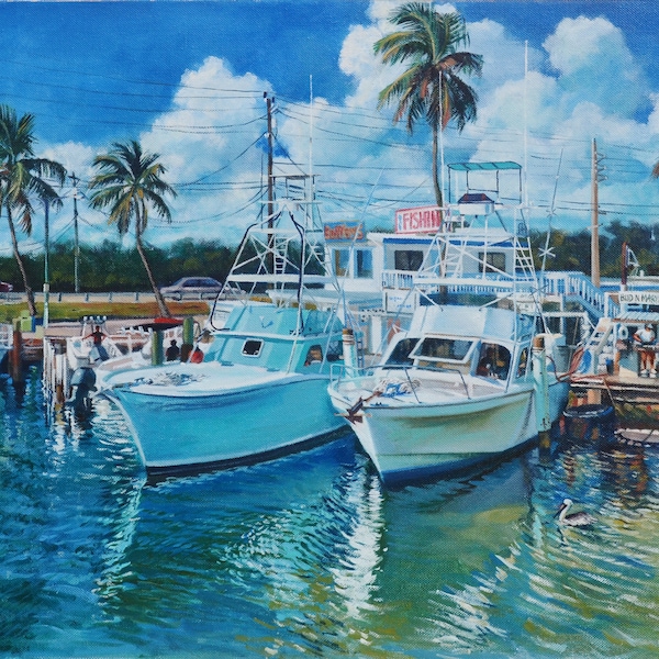 Florida Oil Painting - Etsy