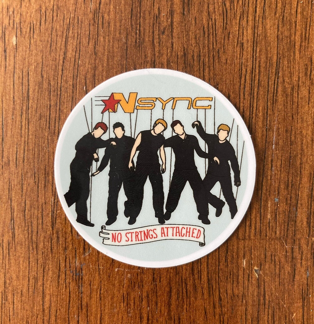 NSYNC Sticker, No Strings Attached, 2” Waterproof Decal - Etsy