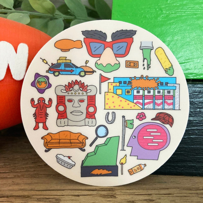 Nickelodeon Stickers - Etsy