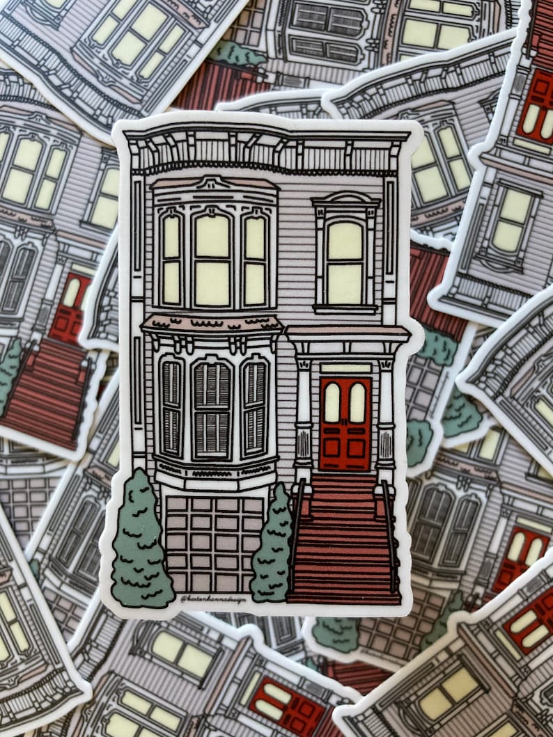 Full House Sticker, Tanner Residence, 3” Waterproof Decal - Etsy