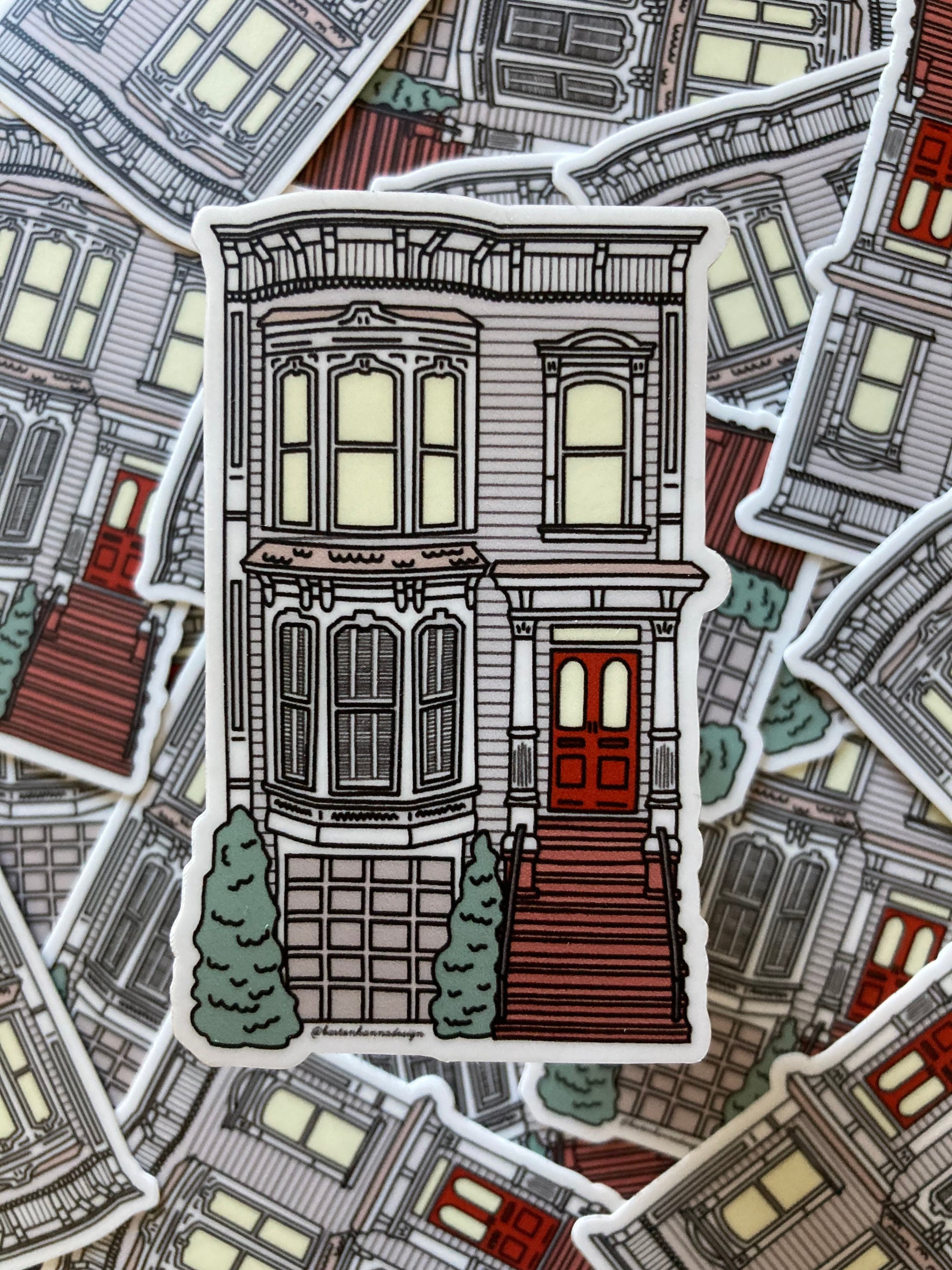 Full House Sticker, Tanner Residence, 3” Waterproof Decal - Etsy