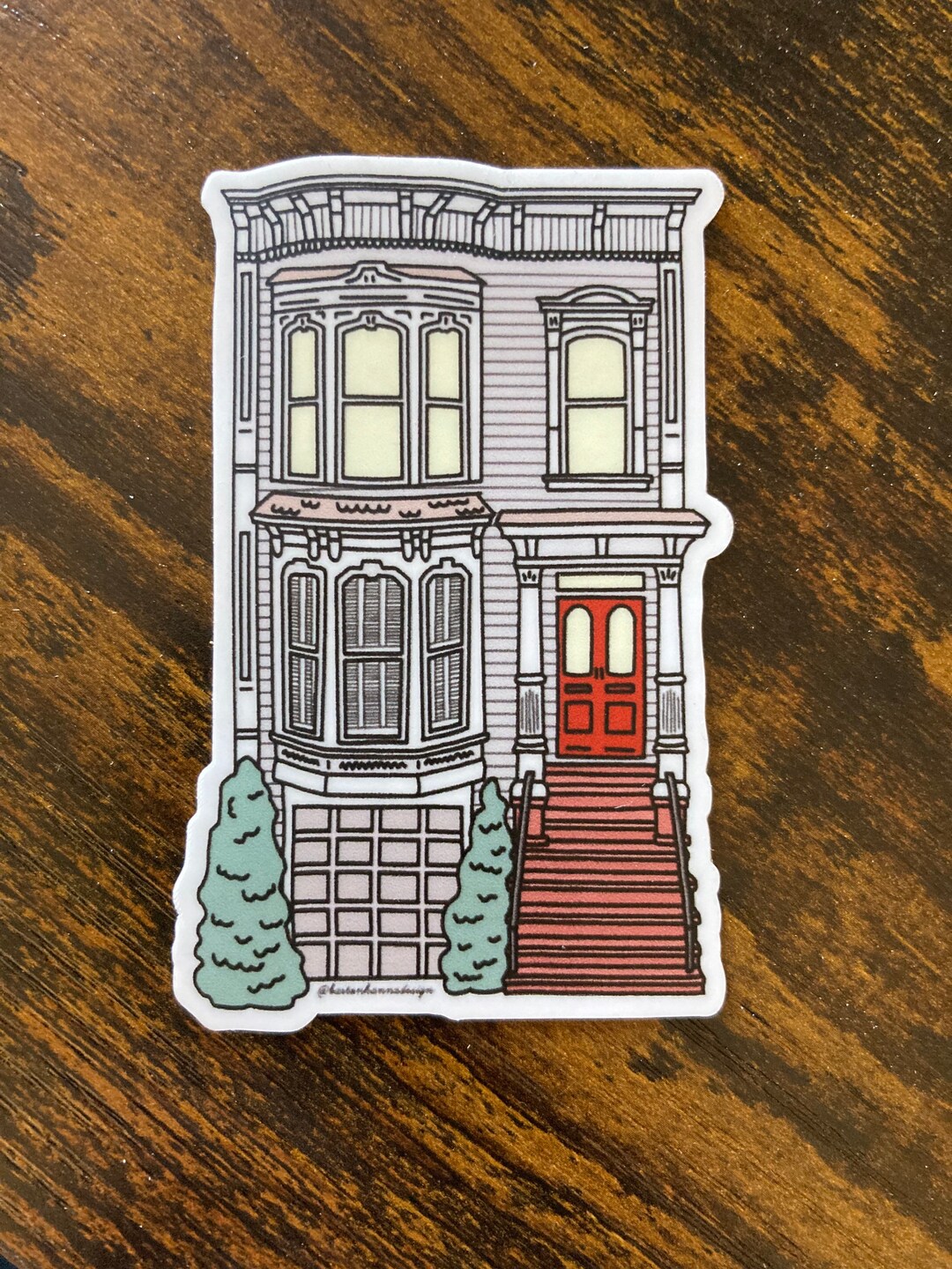 Full House Sticker, Tanner Residence, 3” Waterproof Decal - Etsy