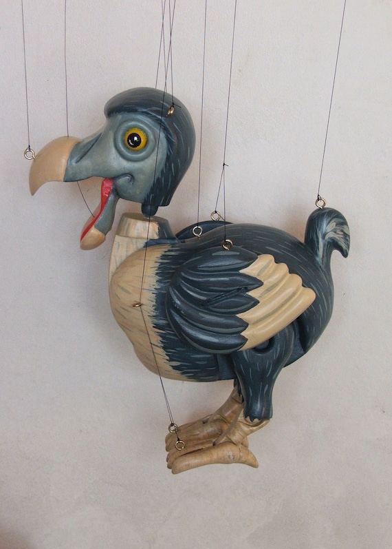 Dodo Bird Strung Puppet Marionette Hand Made to Order in - Etsy