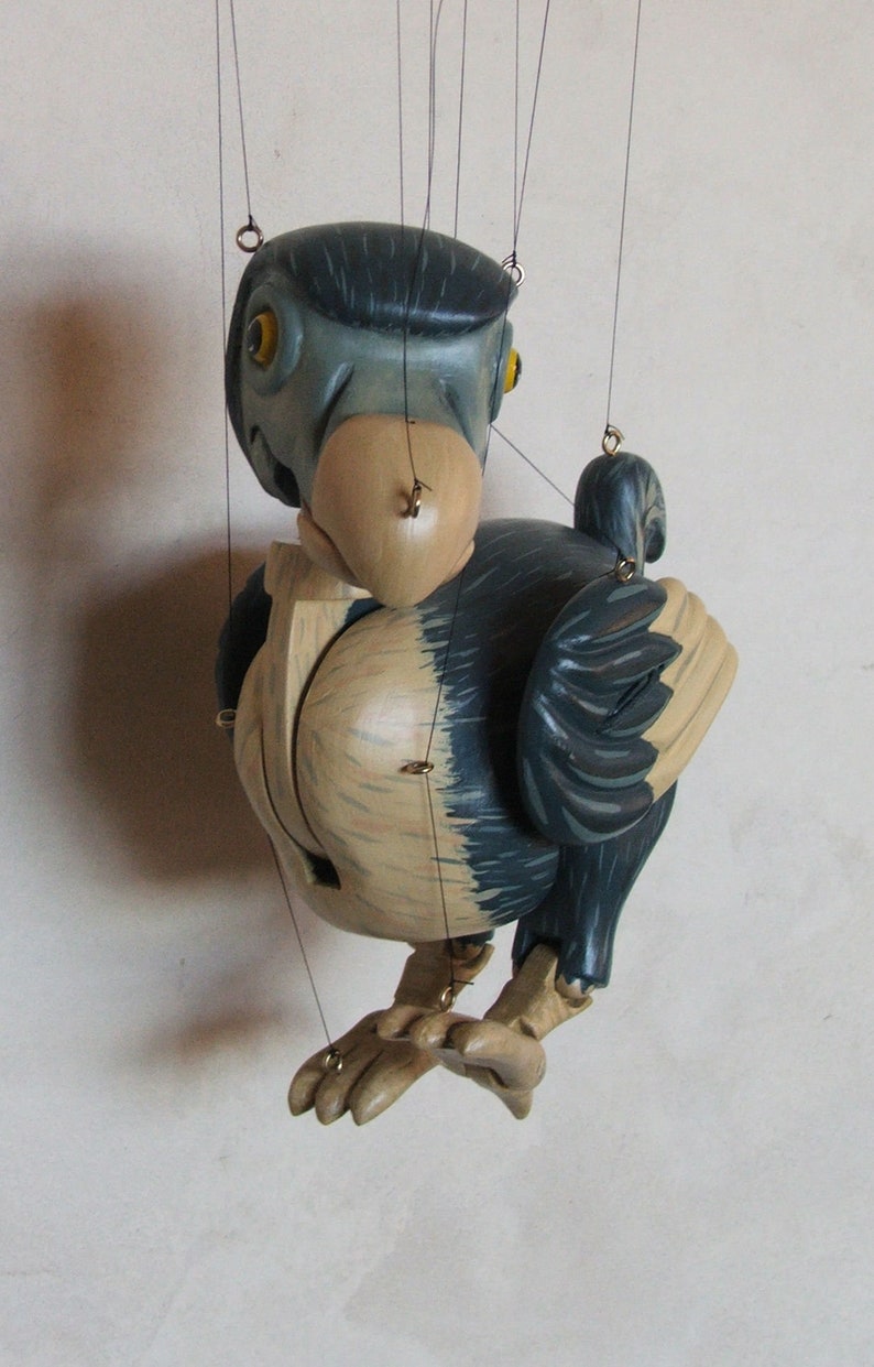 Dodo Bird Strung Puppet Marionette Hand Made to Order in Staffordshire ...