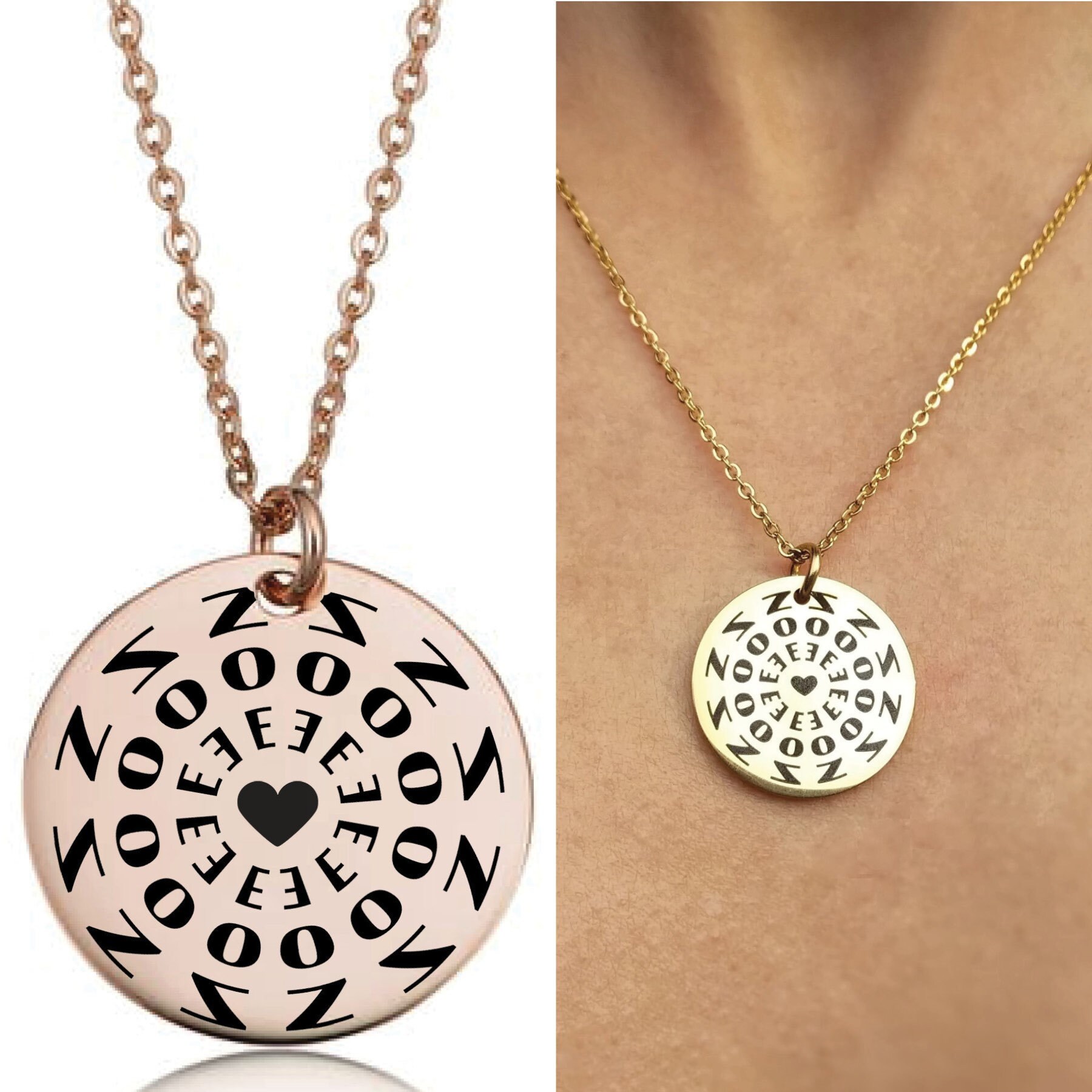 No Matter What Necklace Personalized Necklace Engraved Necklace ...