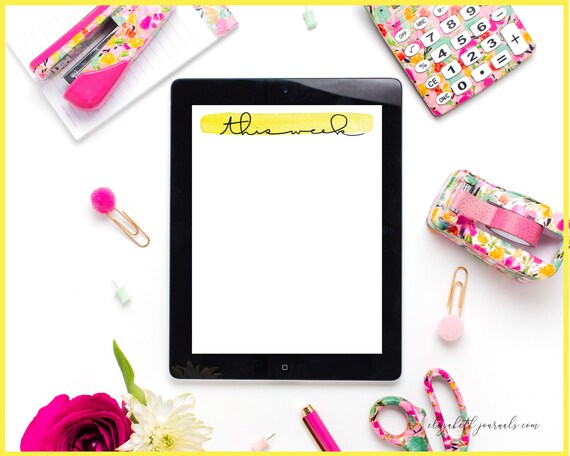 Paper & Party Supplies Calendars & Planners Paper A5 Size Bullet ...