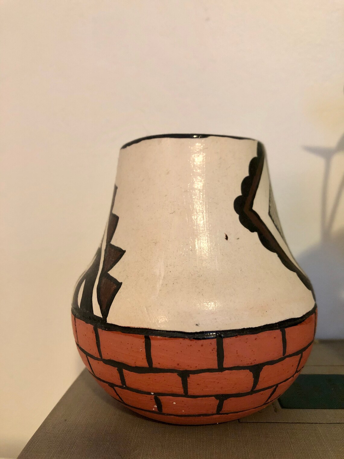 Handmade Painted Ceramic Southwestern Style Vase/ Hand Painted | Etsy