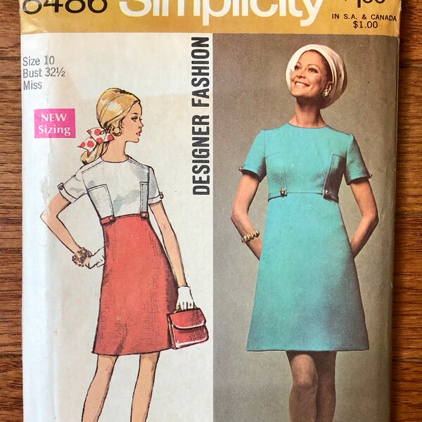 1960s Sewing Pattern - Etsy