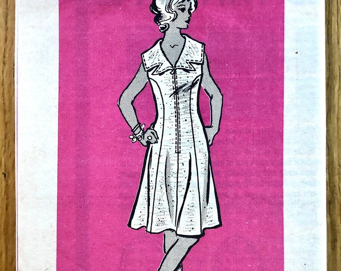 60s A-line or Sheath Dress Sewing Pattern / 1960s Vintage Women's Dress ...