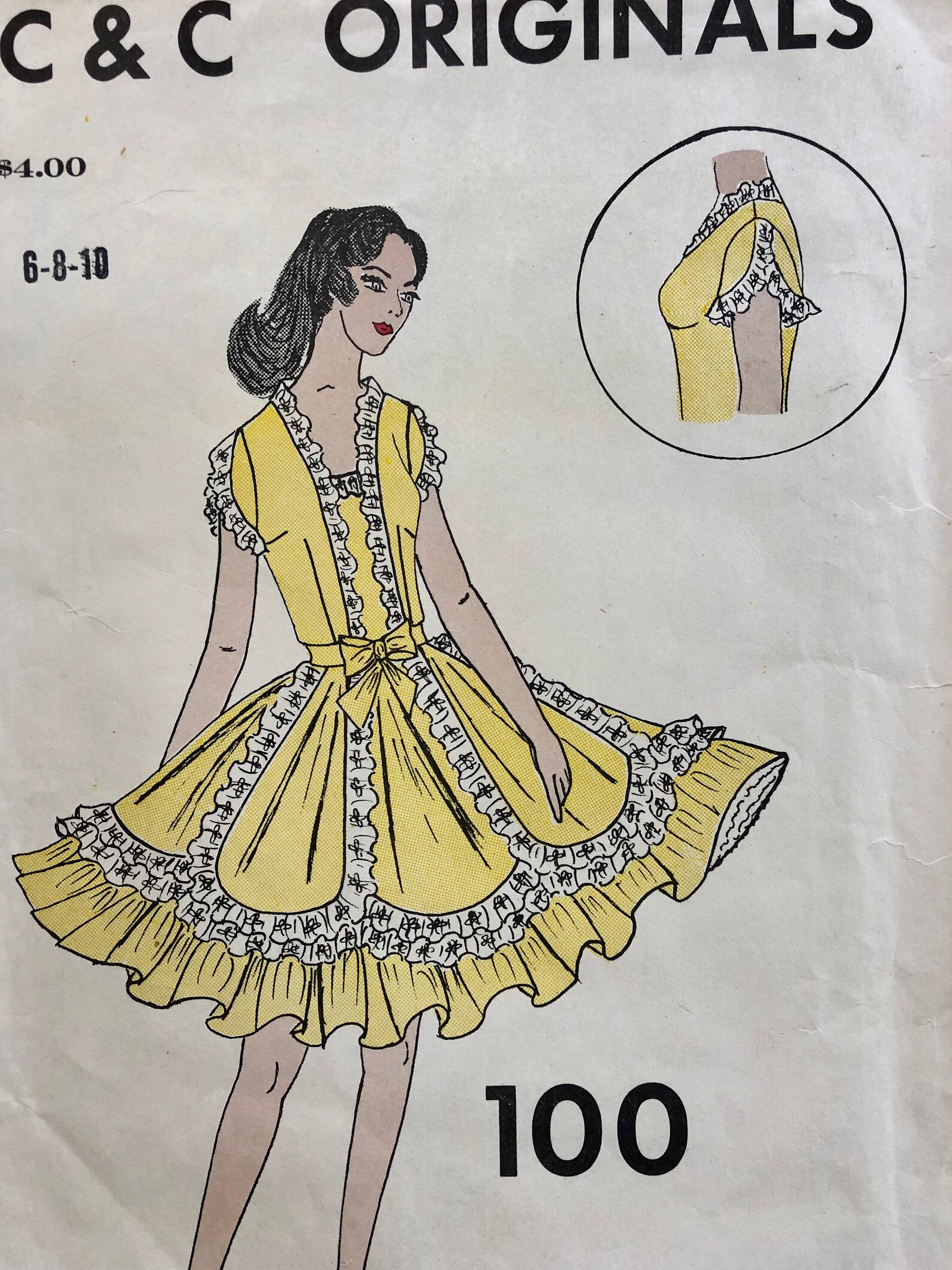 Square Dance Dress Sewing Pattern / 1970s Vintage Petal Skirt - Etsy