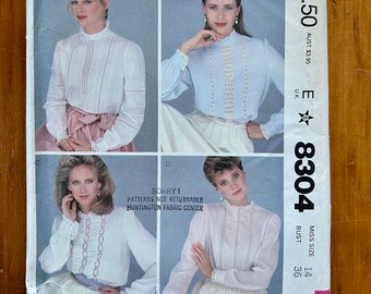 Lace Blouse Pattern - Etsy