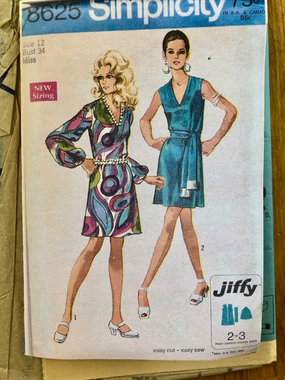 Craft Supplies & Tools The People 325 46 Bust 1960s Dress Vintage ...