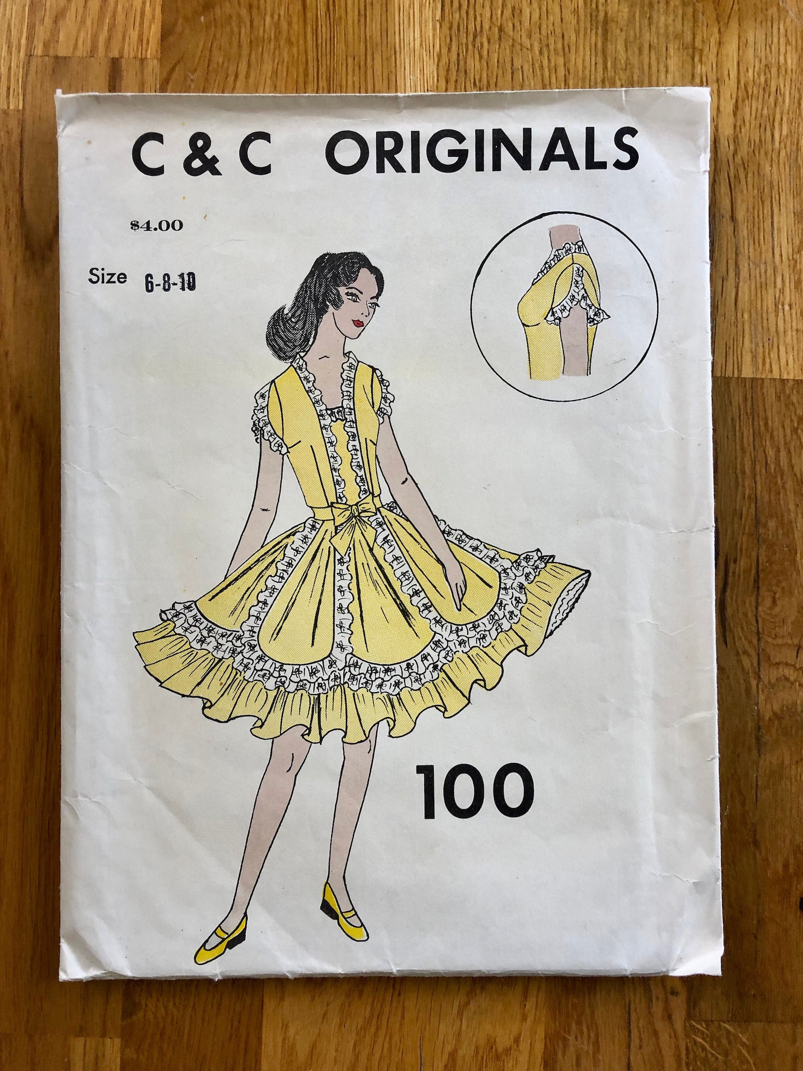 Square Dance Dress Sewing Pattern / 1970s Vintage Petal Skirt - Etsy