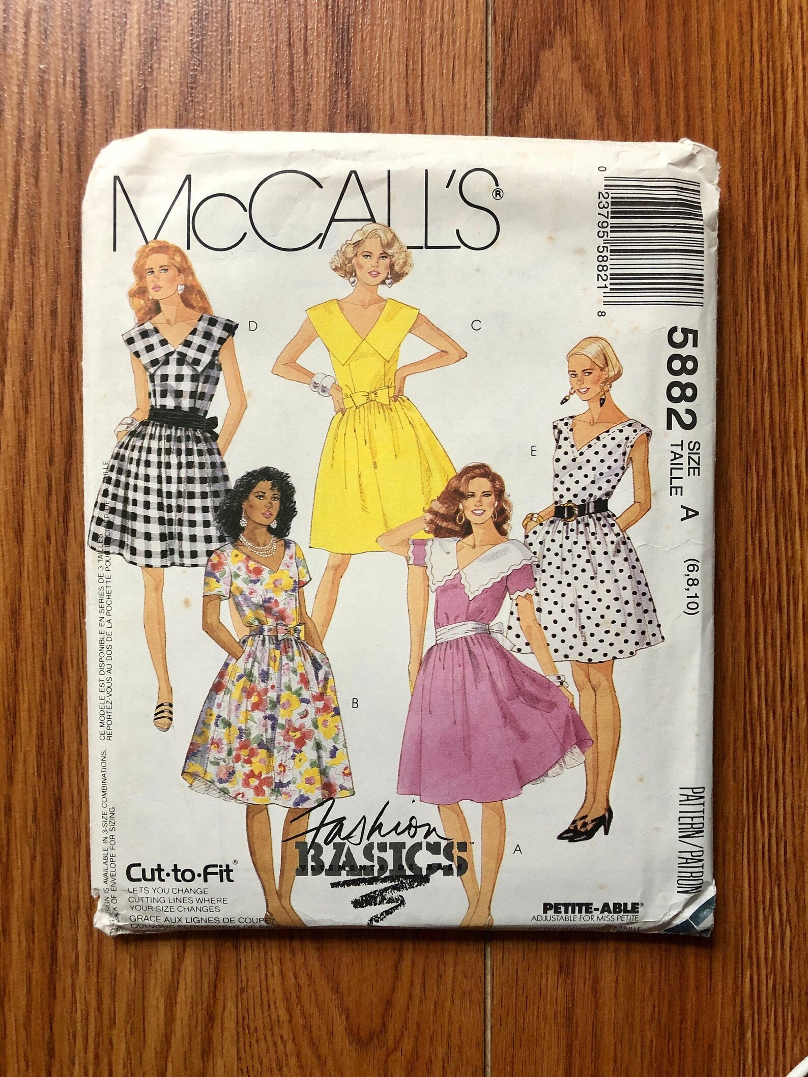 90s Dress Sewing Pattern / Vintage 1990s Women's Sundress | Etsy