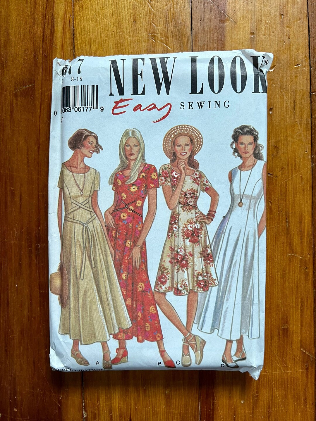 90s Dress Sewing Pattern / Vintage 1990s Easy Sundress / - Etsy