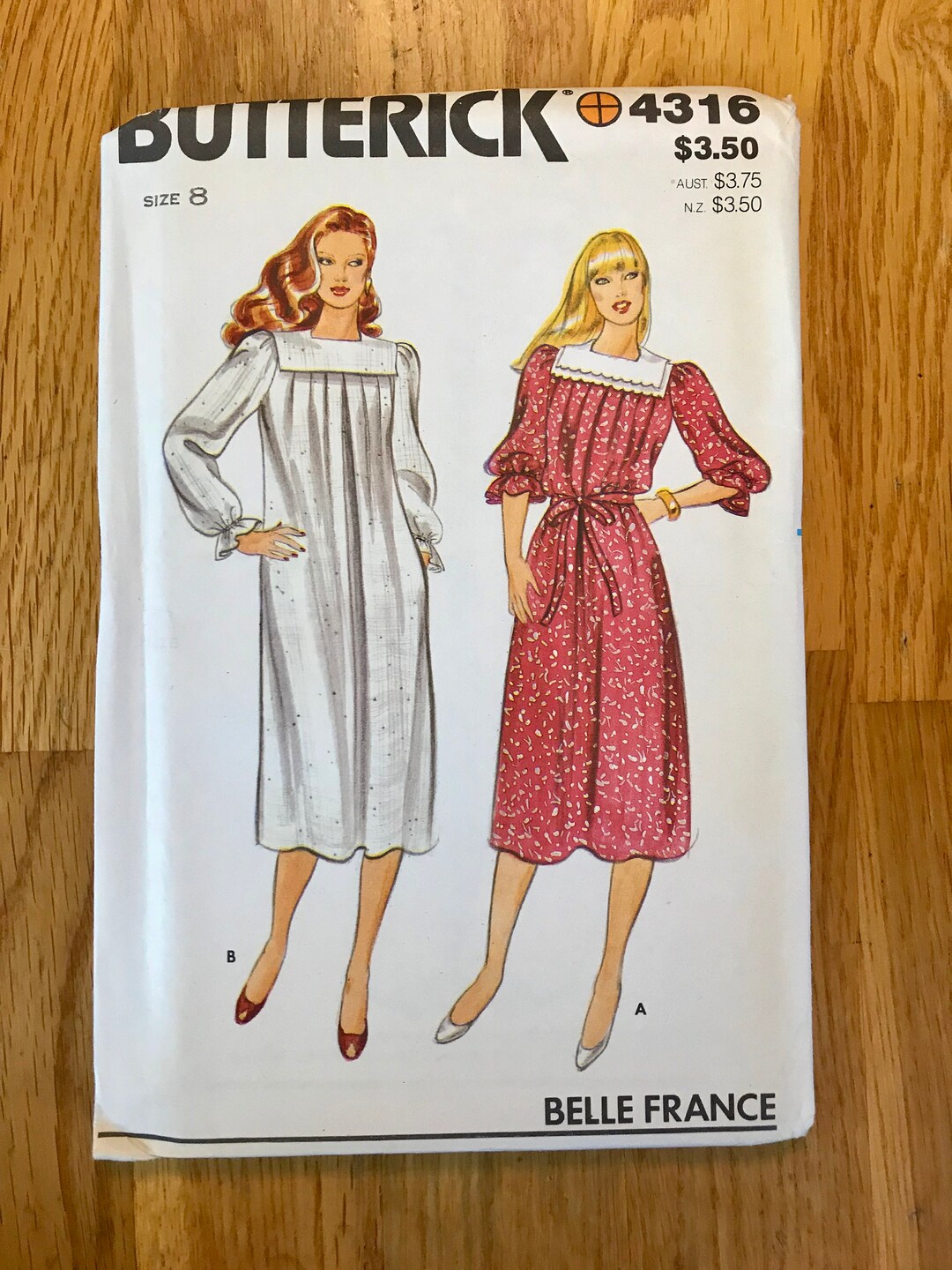 80s Pleated Dress Sewing Pattern / Vintage Women's Dresses / Square ...