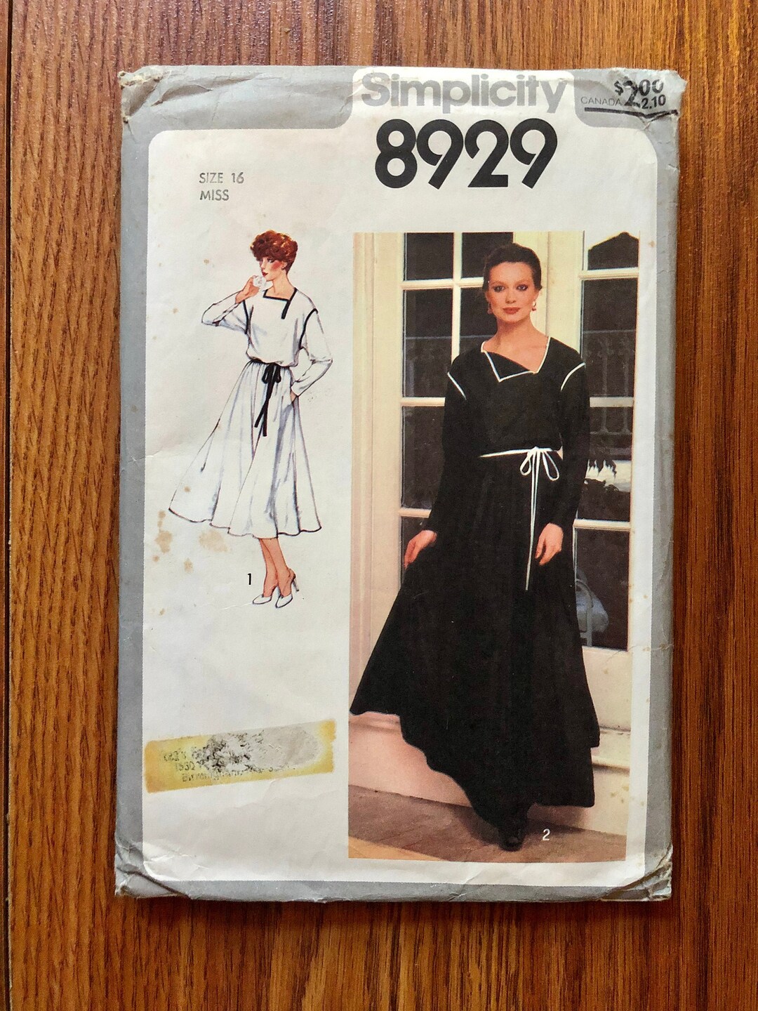 70s Evening Gown Sewing Pattern / Vintage 1970s Maxi Dress / Women's ...