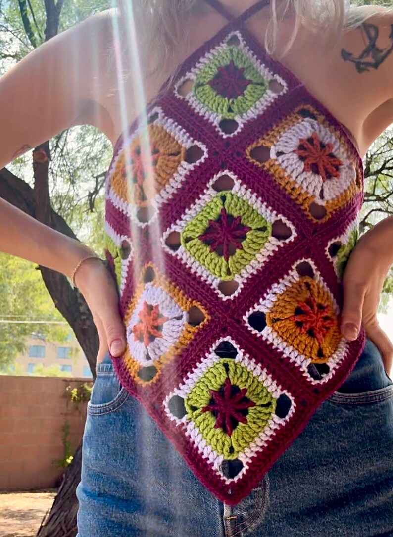 EASY Crochet Halter Top Tutorial & Pattern - Etsy