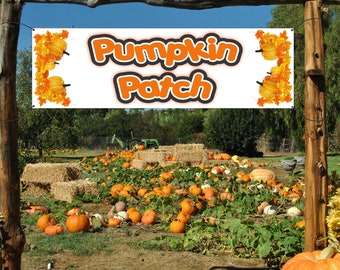 Pumpkin Patch Banner - Etsy