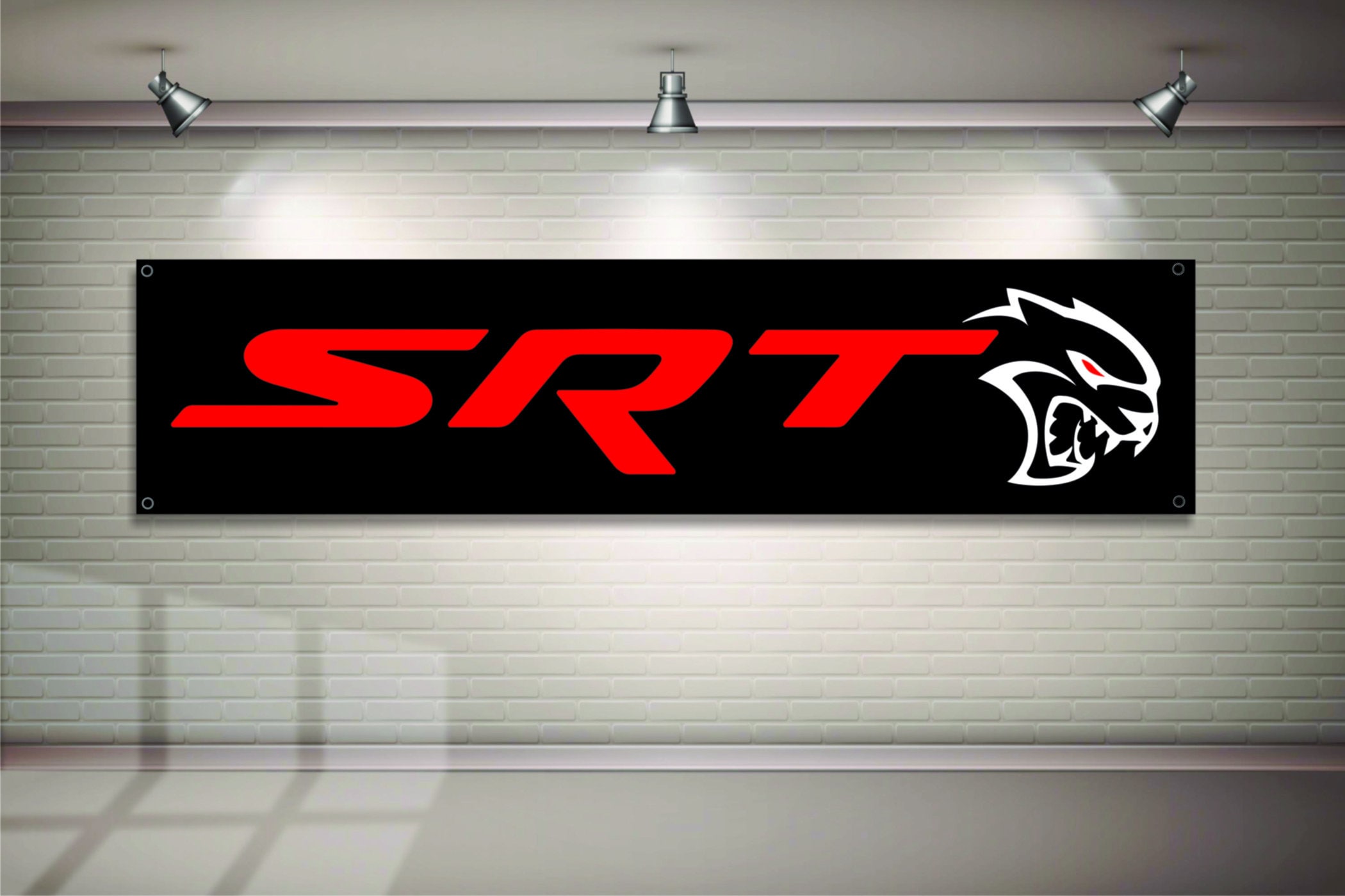 SRT Hellcat Banner - Etsy