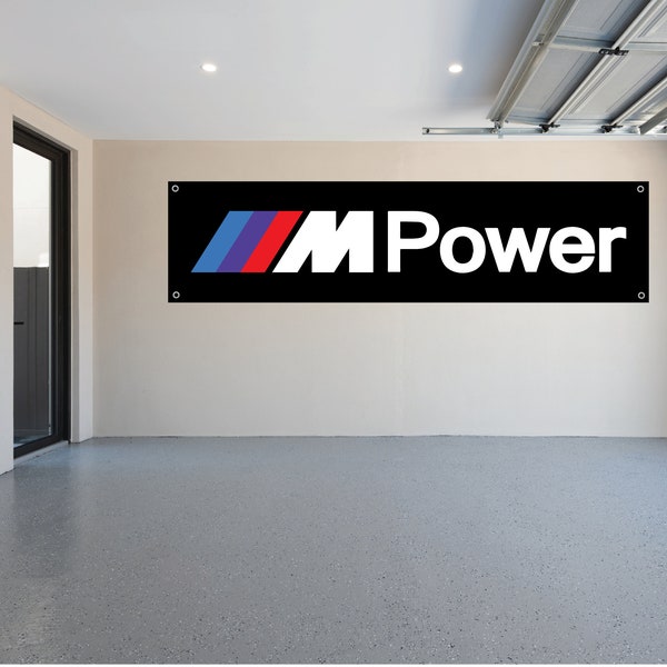 M Power Decal - Etsy