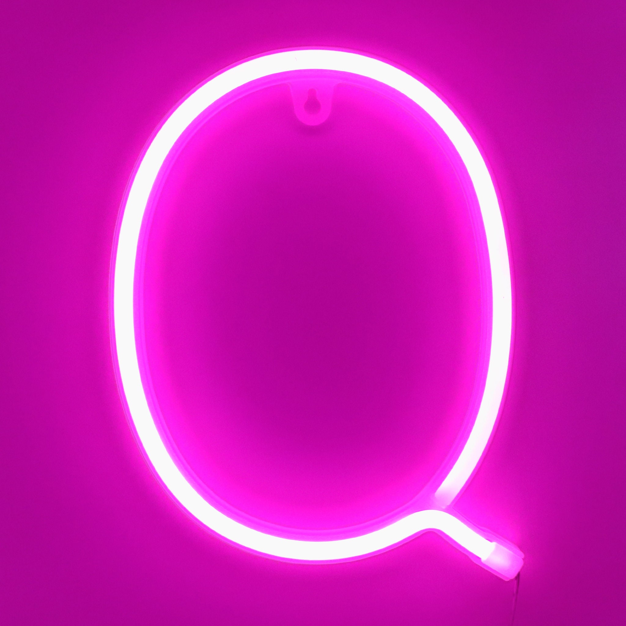 LED Neon Alphabets Numbers Letters NEON Pink Kids | Etsy