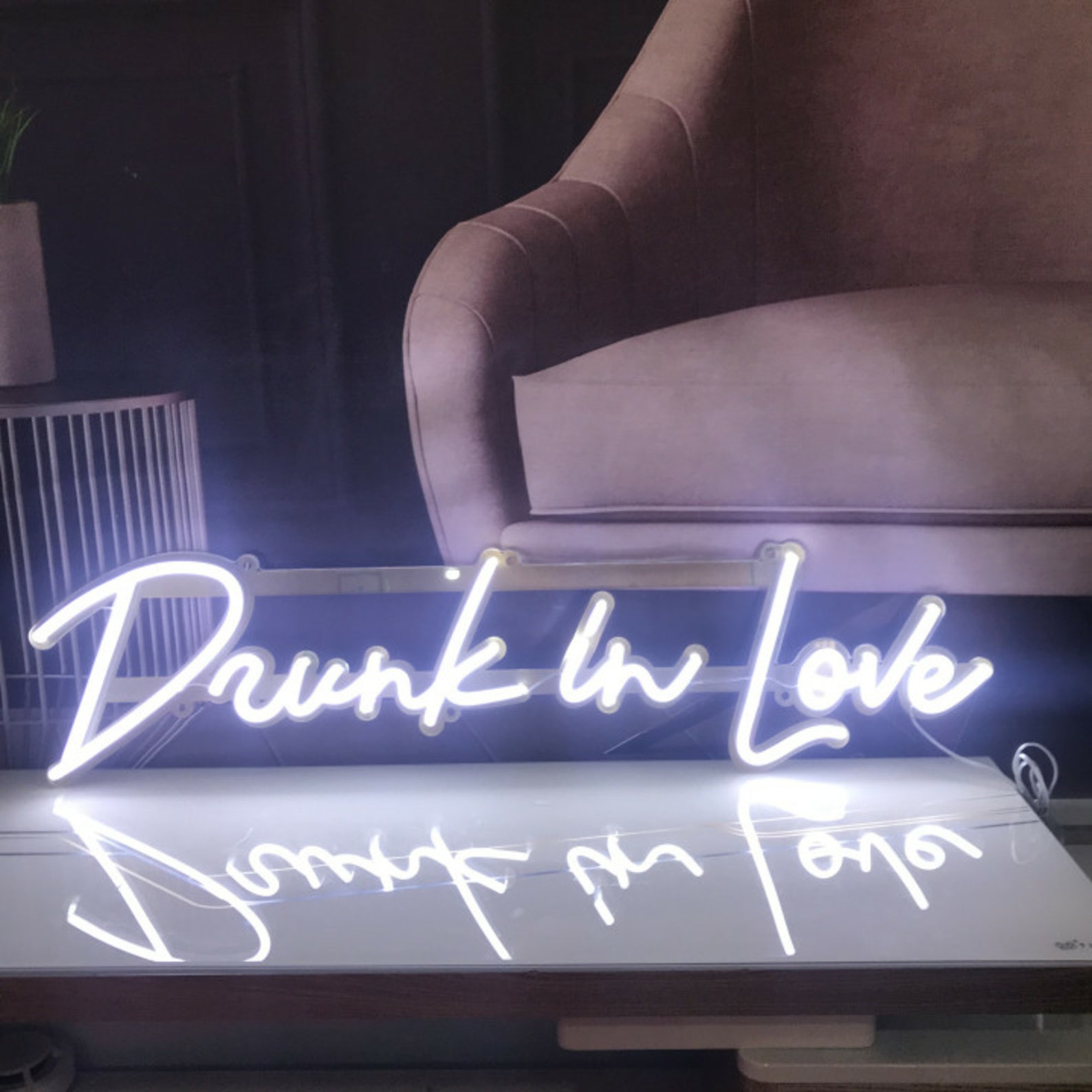Drunk In Love Sign Drunk In Love Neon Sign Drunk In Love Bar Etsy