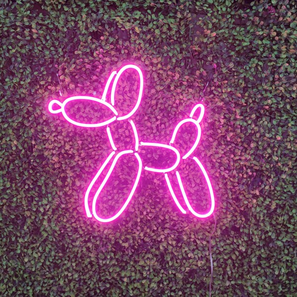 Pink Neon Sign - Etsy