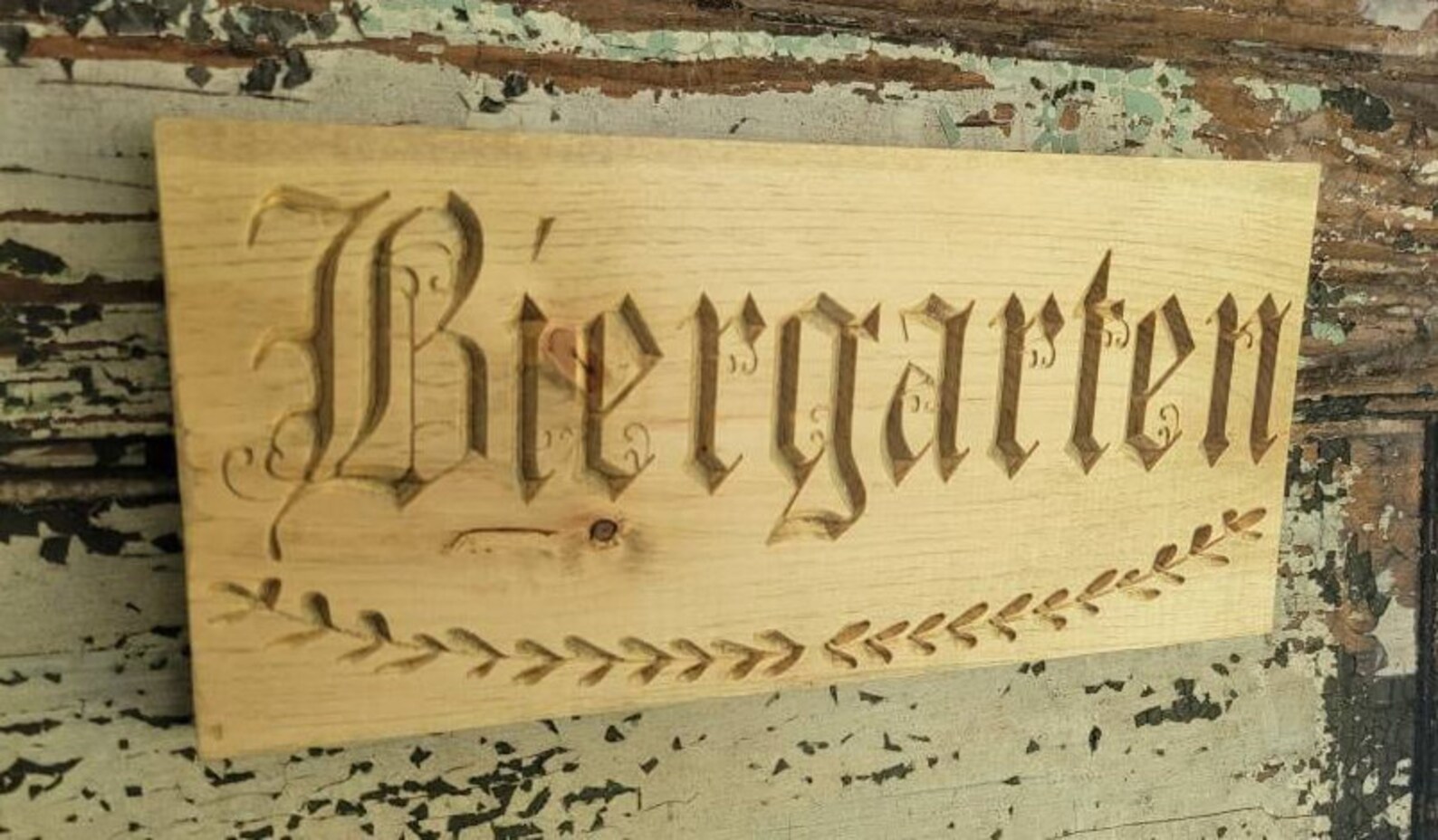 German Beer Garden Sign/ Biergarten Sign/ Wedding | Etsy