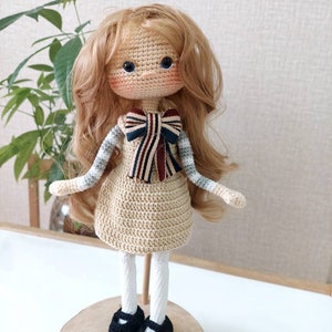 Crochet M3GAN Doll, Stuffed Megan Doll, Handmade Megan Doll ...