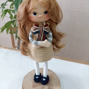 Crochet Megan Doll, Amigurumi Stuffed M3gan Doll , Amigurumi Megan Doll ...
